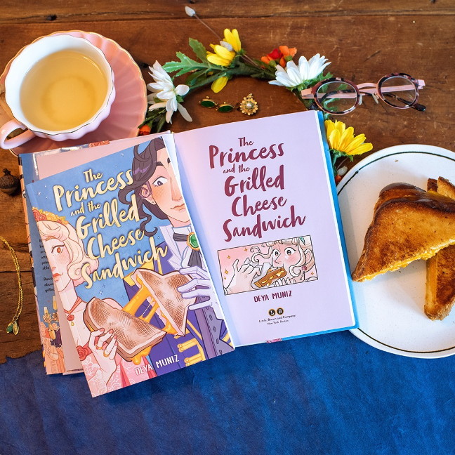 The Princess and the Grilled Cheese Sandwich (A Graphic Novel) by Deya ...